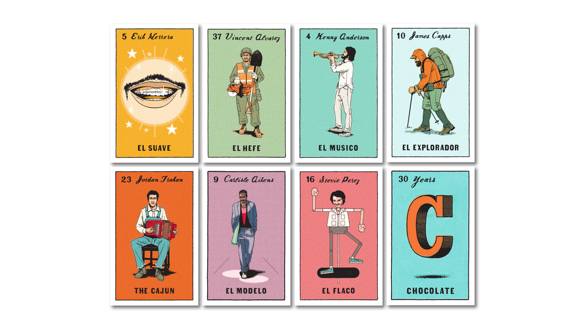 Choco Loteria Sticker 8 Pack