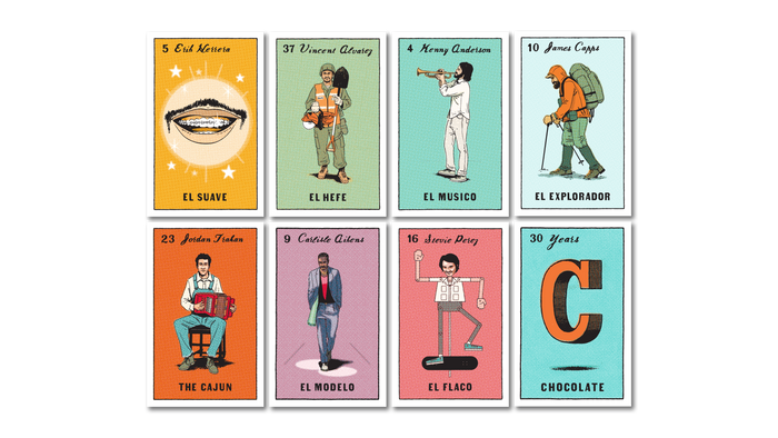 Choco Loteria Sticker 8 Pack